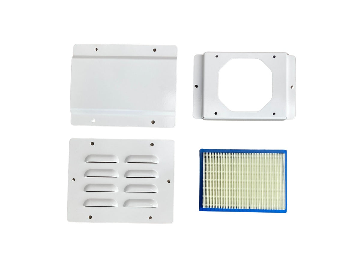 V2 Front Mount Canopy Air Vent with Filter & 12V Fan – Rogue Canopies