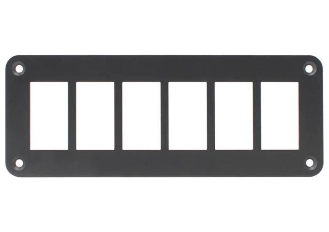 Aluminium 6 Gang Panel - Rocker Switch – Rogue Canopies