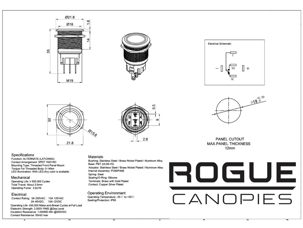 Rogue Fan Switch – Rogue Canopies
